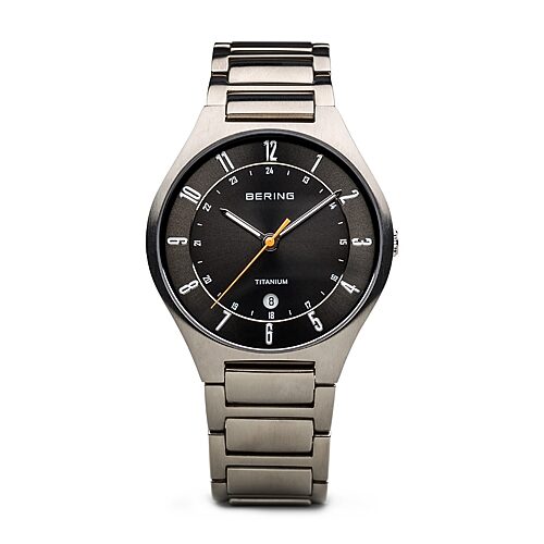 Click here for Bering Mens Titanium Silver Bracelet Watch-11739-7... prices