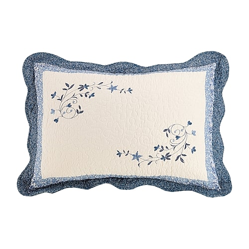 Click here for Modern Heirloom Charlotte Pillow Sham  One Size  B... prices