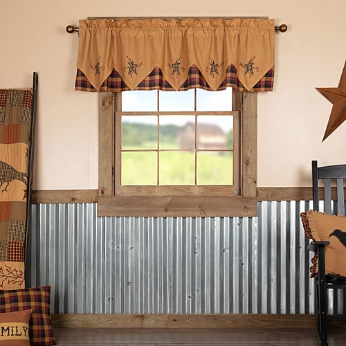 Click here for Vhc Brands Heritage Farms Rod Pocket Tailored Vala... prices