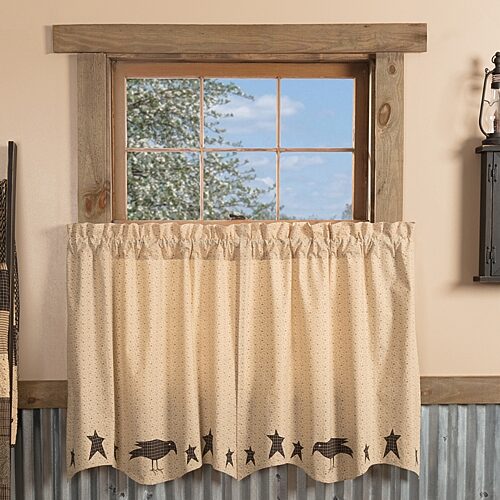 Click here for Vhc Brands Kettle Grove Crow 2-pc. Rod Pocket Wind... prices