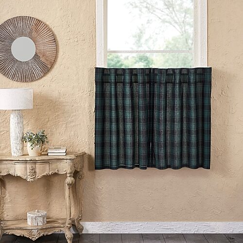 Click here for Vhc Brands Pine Grove 2-pc. Rod Pocket Window Tier... prices