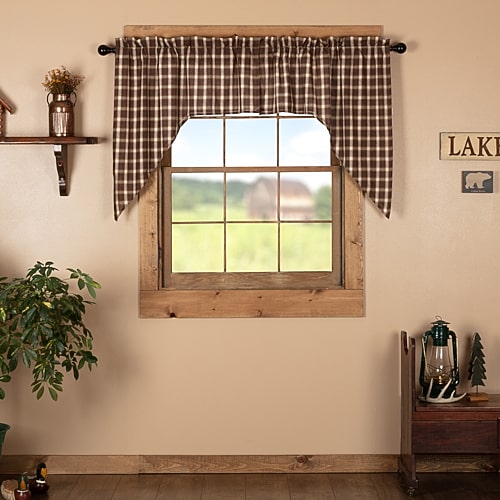Click here for Vhc Brands Rory Swag Rod Pocket Tailored Valance... prices