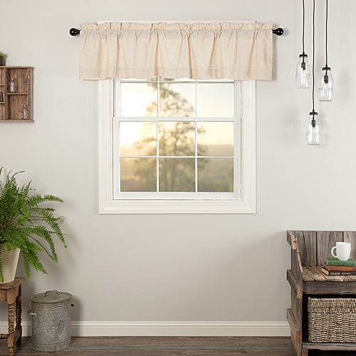 Click here for Vhc Brands Simple Life Rod Pocket Tailored Valance... prices