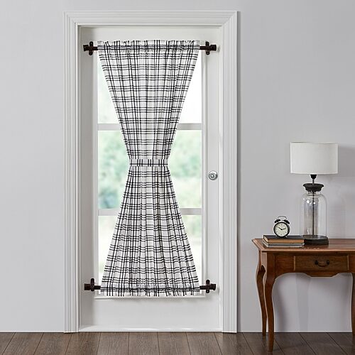 Click here for Vhc Brands Sawyer Plaid Light-Filtering Rod Pocket... prices