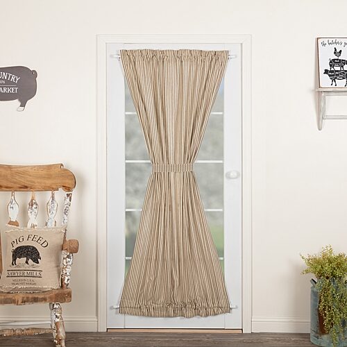 Click here for Vhc Brands Sawyer Ticking Light-Filtering Rod Pock... prices