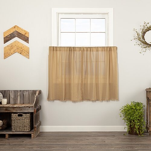 Click here for Vhc Brands Tobacco Cloth 2-pc. Rod Pocket Window T... prices
