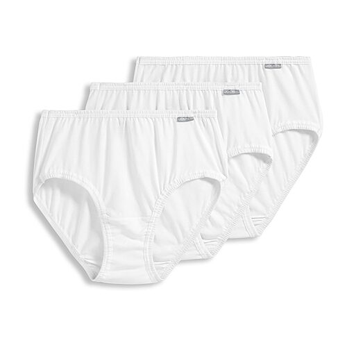 Click here for Jockey Elance Hipster - 3 Pack- 1488  5  White prices