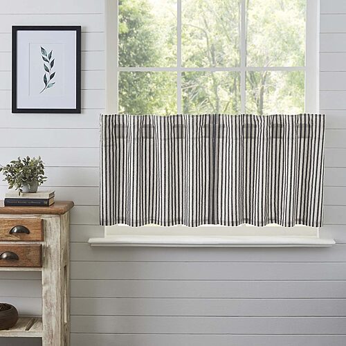 Click here for Vhc Brands Ashmont Ticking 2-pc. Rod Pocket Window... prices