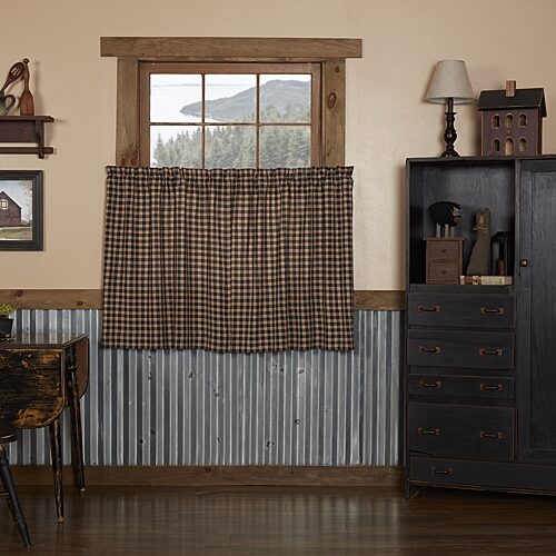 Click here for Vhc Brands Bingham Star Plaid 2-pc. Rod Pocket Win... prices