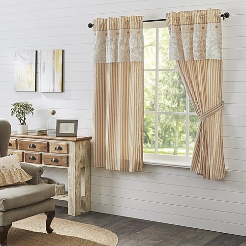 Click here for Vhc Brands Camilia Rod Pocket Embellished Light-Fi... prices