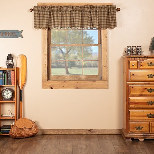 Click here for Vhc Brands Cedar Ridge Scalloped Rod Pocket Scallo... prices