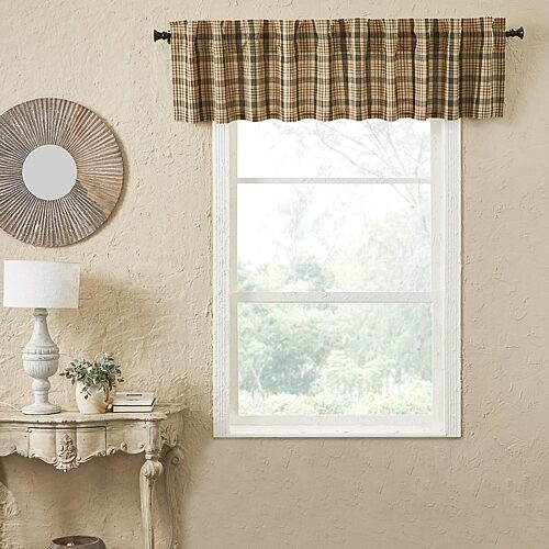Click here for Vhc Brands Cider Mill Rod Pocket Tailored Valance... prices