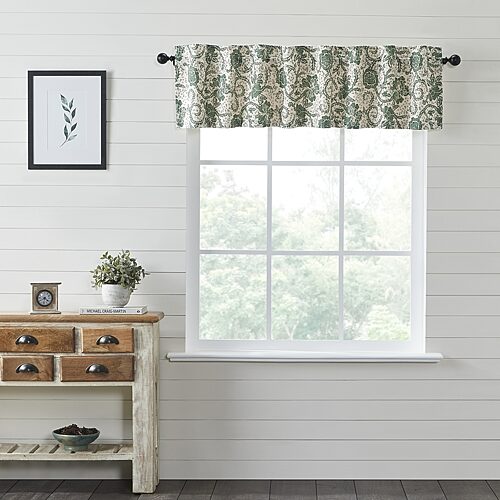Click here for Vhc Brands Dorset Rod Pocket Tailored Valance  One... prices
