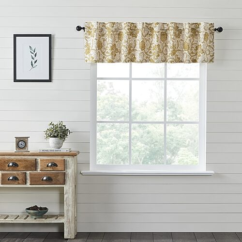 Click here for Vhc Brands Dorset Rod Pocket Tailored Valance  One... prices