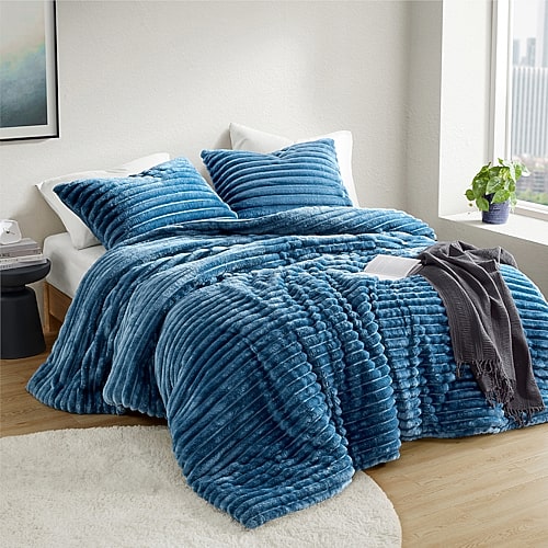 Click here for 510 Design Avril Fluffy Ribbed Plush Midweight Com... prices