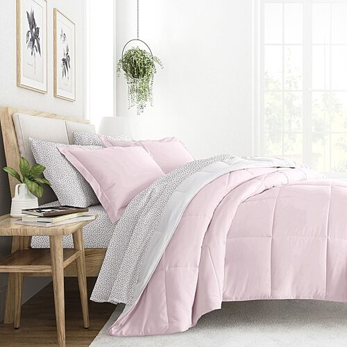 Click here for ienjoy Home Bedding Bundle Reversible Pattern 5-Pi... prices