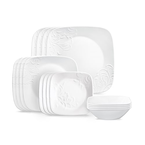 Click here for Corelle Cherish 16-pc. Glass Dinnerware Set  One S... prices