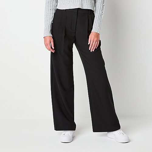 Click here for by&by Womens Juniors Wide Leg High Rise Trouser  1... prices