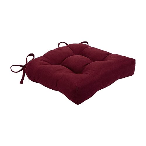 Achim Chase Tufted Dining Cushion  One Size  Red
