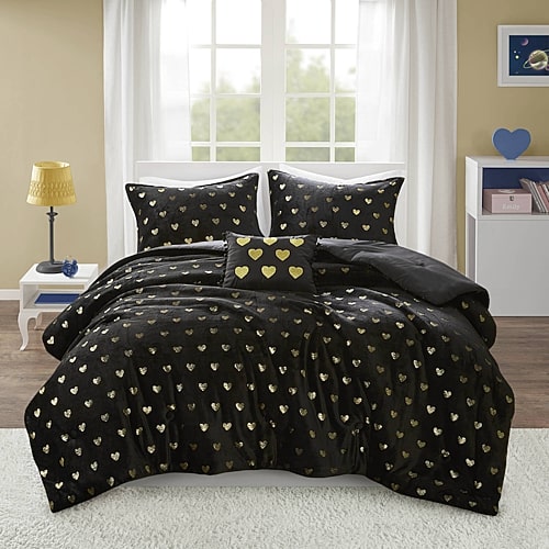 Click here for Intelligent Design Rosalie Metallic Heart 3-Pc. Co... prices