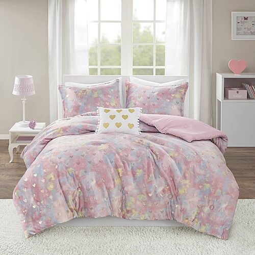 Click here for Intelligent Design Rosalie Metallic Heart 3-Pc. Co... prices