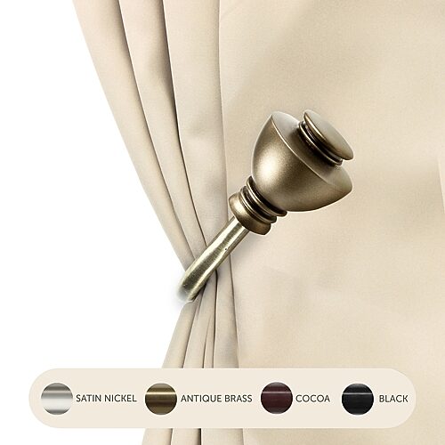 Click here for Rod Desyne Alma 2-pc. Curtain Holdback  One Size... prices