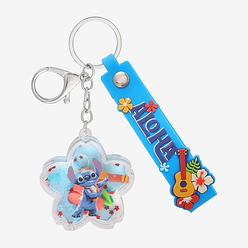 Click here for Aloha Lilo & Stitch Flower Key Chain  One Size prices