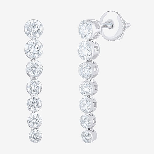 Click here for Floating Diamonds (F  Vs2) Womens 1 1/2 CT. T.W. L... prices
