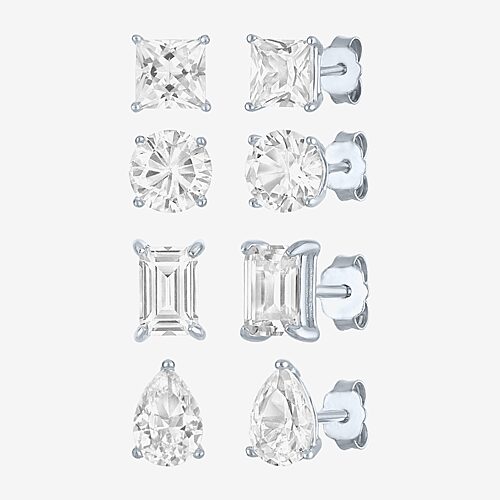 Click here for Yes  Please! Womens Lab Created White Sapphire Ste... prices