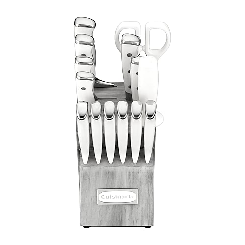 Click here for Cuisinart 15-pc. Knife Block Set  One Size  White prices