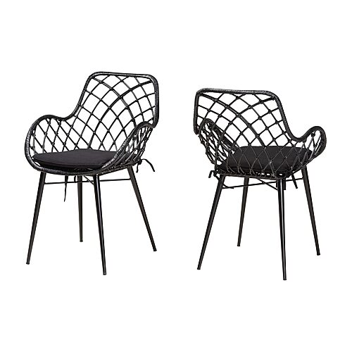 Click here for Ballerina 2-pc. Dining Chair  One Size  Black prices