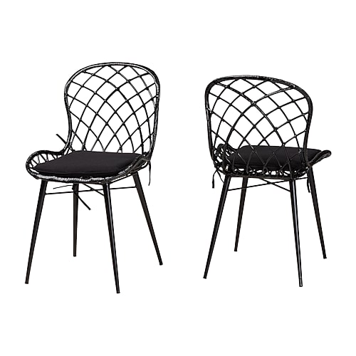 Click here for Sabelle Dining Chair  One Size  Black prices