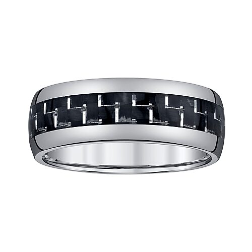 Click here for Mens 8MM Tungsten Wedding Band  9 1/2 prices