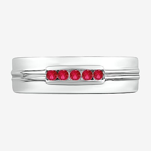 Click here for Mens Lab Created Red Ruby Sterling Silver Fashion... prices