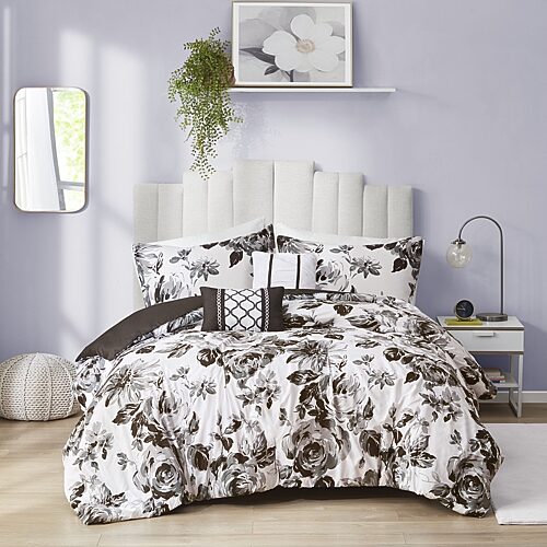 Click here for Intelligent Design Dorsey Floral Comforter Sets prices