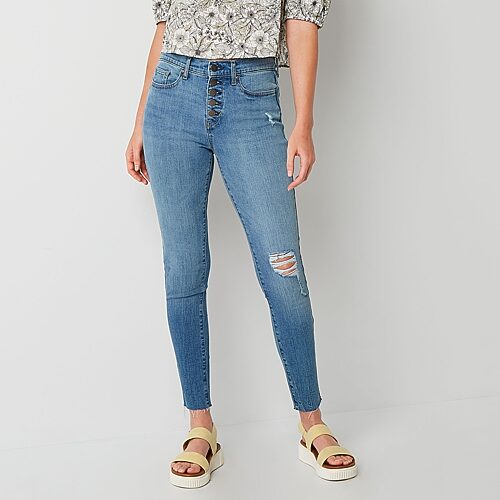 Click here for a.n.a Womens Tall High Rise Skinny Fit Jean  14 Ta... prices