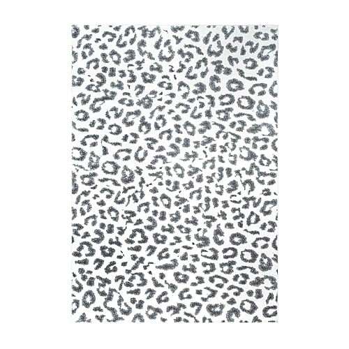 Click here for nuLoom Leopard Print Rug  One Size  Gray prices