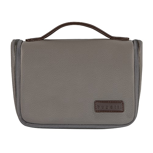 Click here for Bugatti Contrast Toiletry Bag  One Size  Gray prices