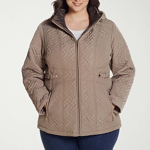 Click here for Gallery Womens Midweight Plus Quilted Jacket  2x... prices