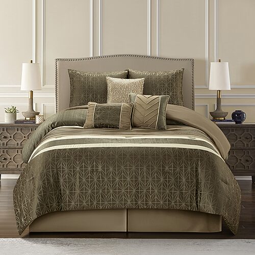 Click here for Stratford Park Trinity Geometric 9-Pc. Comforter S... prices