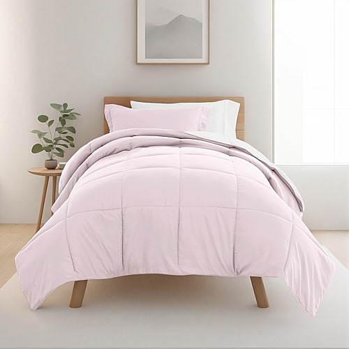 Click here for ienjoy Home Solid Reversible Dorm 8-Piece Comforte... prices
