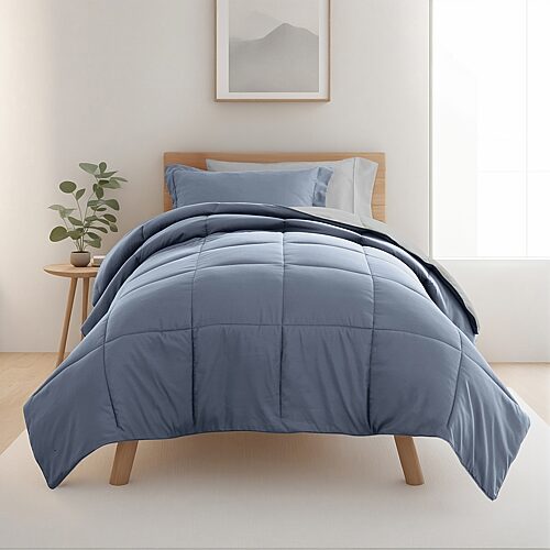 Click here for ienjoy Home Solid Reversible Dorm 8-Piece Comforte... prices