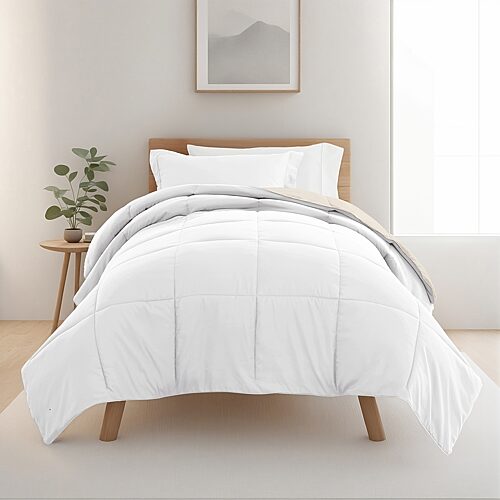 Click here for ienjoy Home Solid Reversible Dorm 8-Piece Comforte... prices