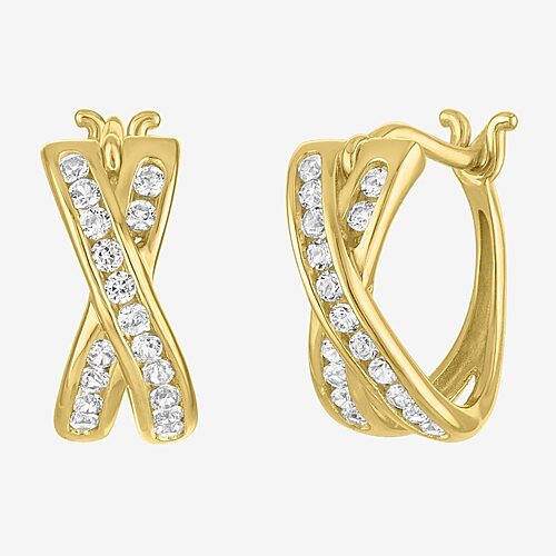 Click here for Yes  Please! Womens Lab Created White Sapphire Ste... prices