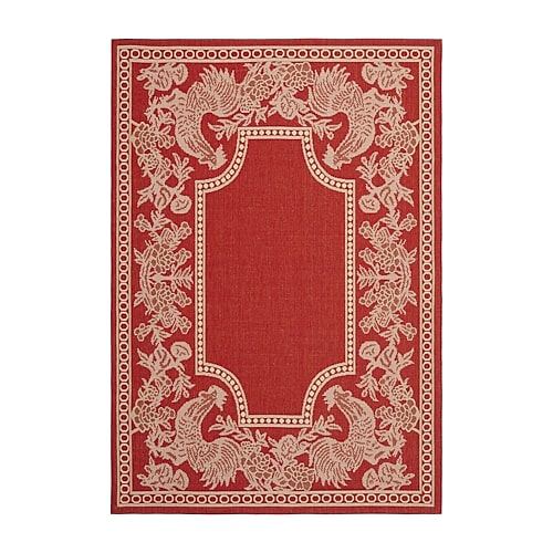 Click here for Safavieh Courtyard Red Natural Sisal Weave Area Ru... prices