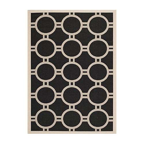 Click here for Safavieh Courtyard Collection Shag Geometric Indoo... prices