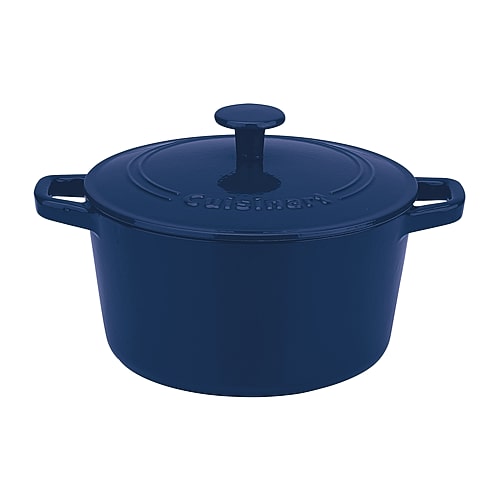 Click here for Cuisinart Cast Iron 3-qt. Dutch Oven  One Size  Bl... prices