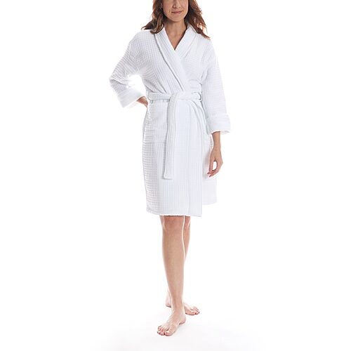 Uchino Waffle Twist Bath Robe