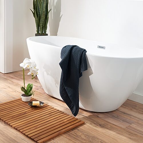 Click here for Uchino Waffle Twist 100 Cotton Bath Towel  30 x 60... prices