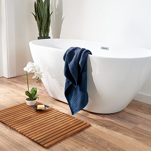 Click here for Uchino Waffle Twist 100 Cotton Bath Towel  30 x 60... prices